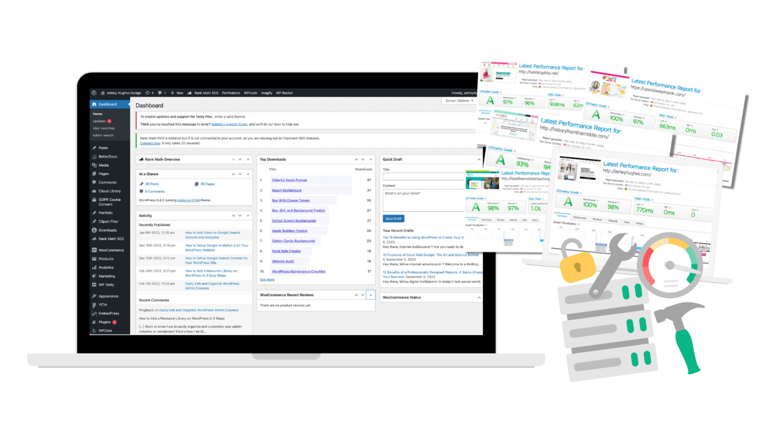 How to Create a Custom Desktop Background - Ashley Hughes Design